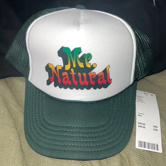 OTTO | Accessories | Urban Outfitters Otto Mr Natural Olive Green White Trucker Hat Os Nwt ...